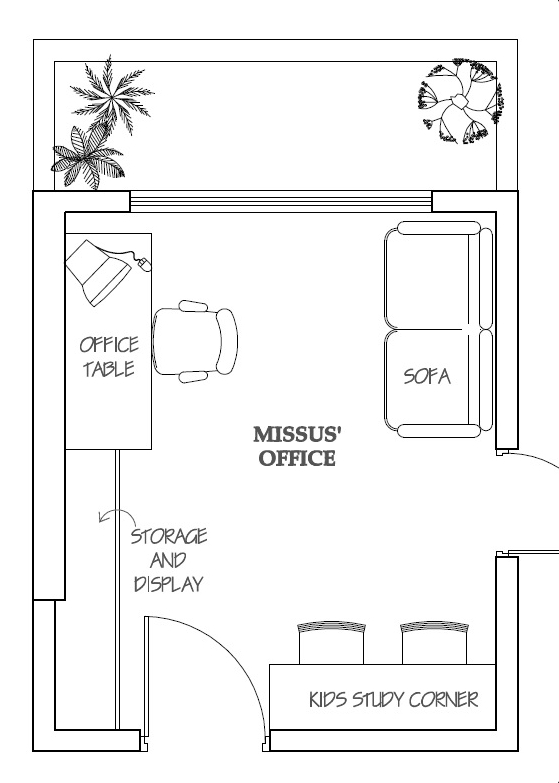 Home Office Design Reveal - Project Comeback • One Brick At A Time
