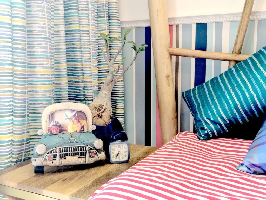 Red & Blue Boy's Room Reveal - Project Comeback • One Brick At A Time