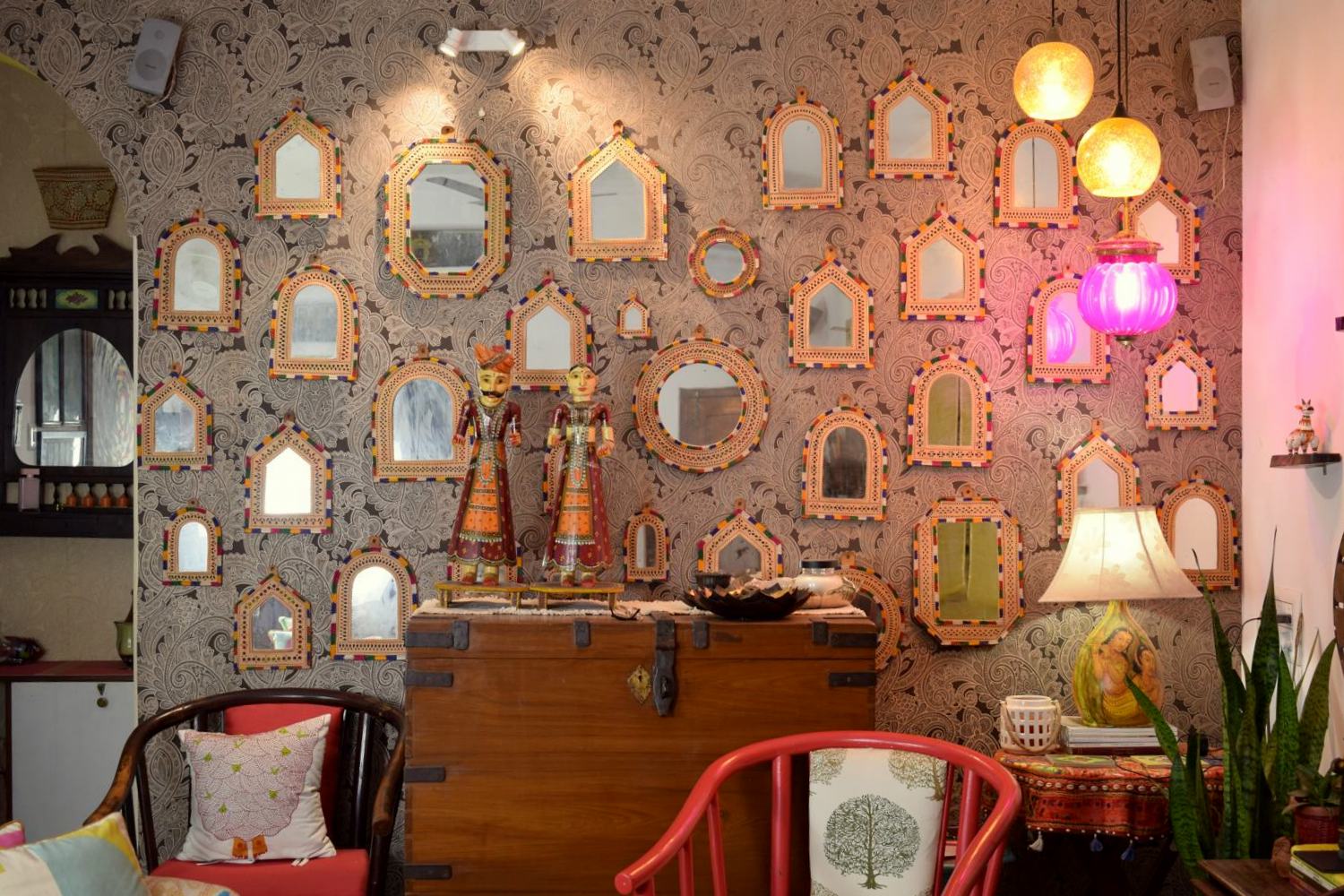 How To Make A Stunning Mirror Gallery Wall • One Brick At A Time