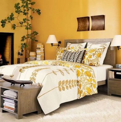 Yellow Decor Inspired By Asian Paints COTY 2018 • One Brick At A Time