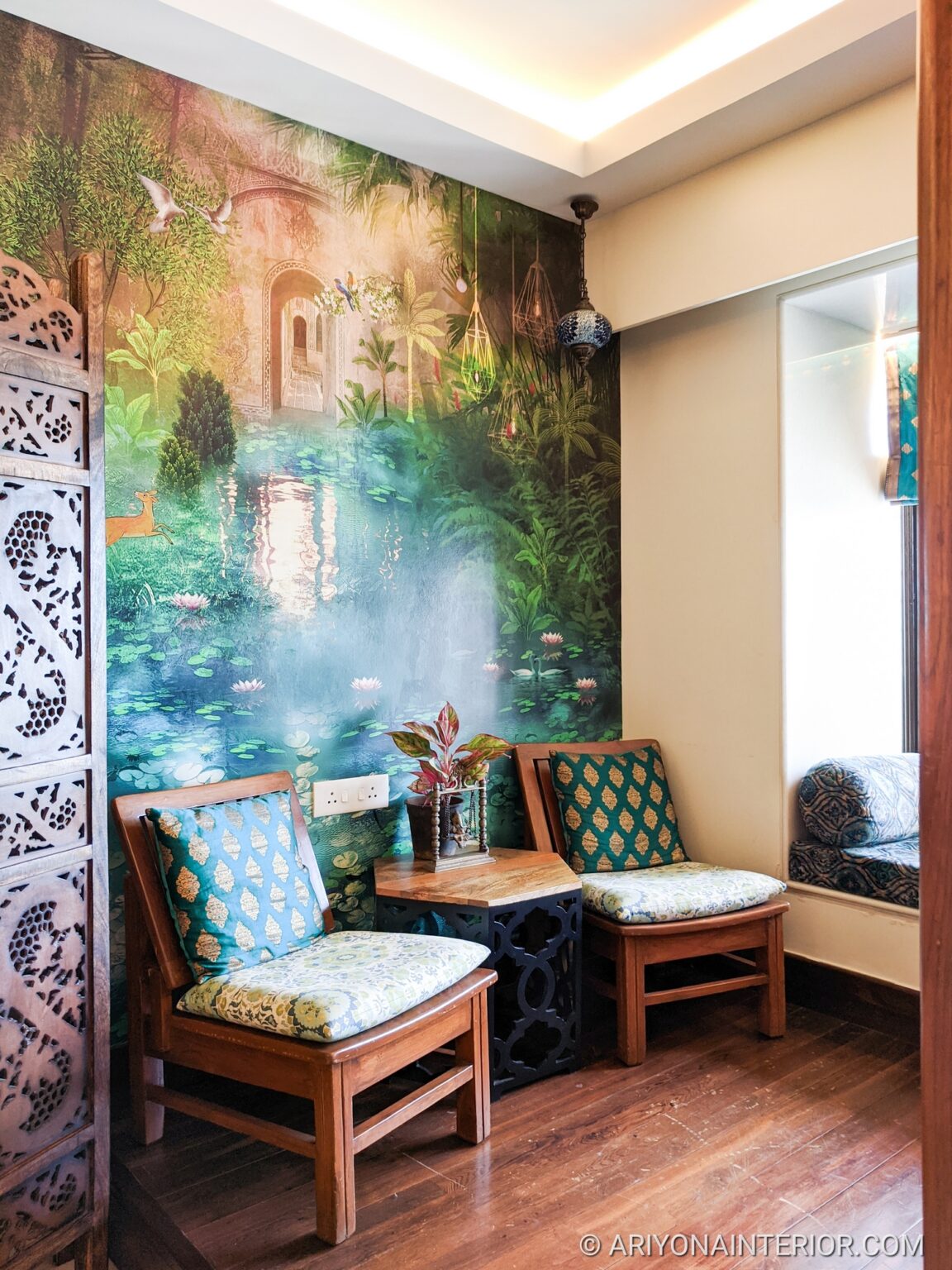 Haveli Style Living Room Reveal • One Brick At A Time