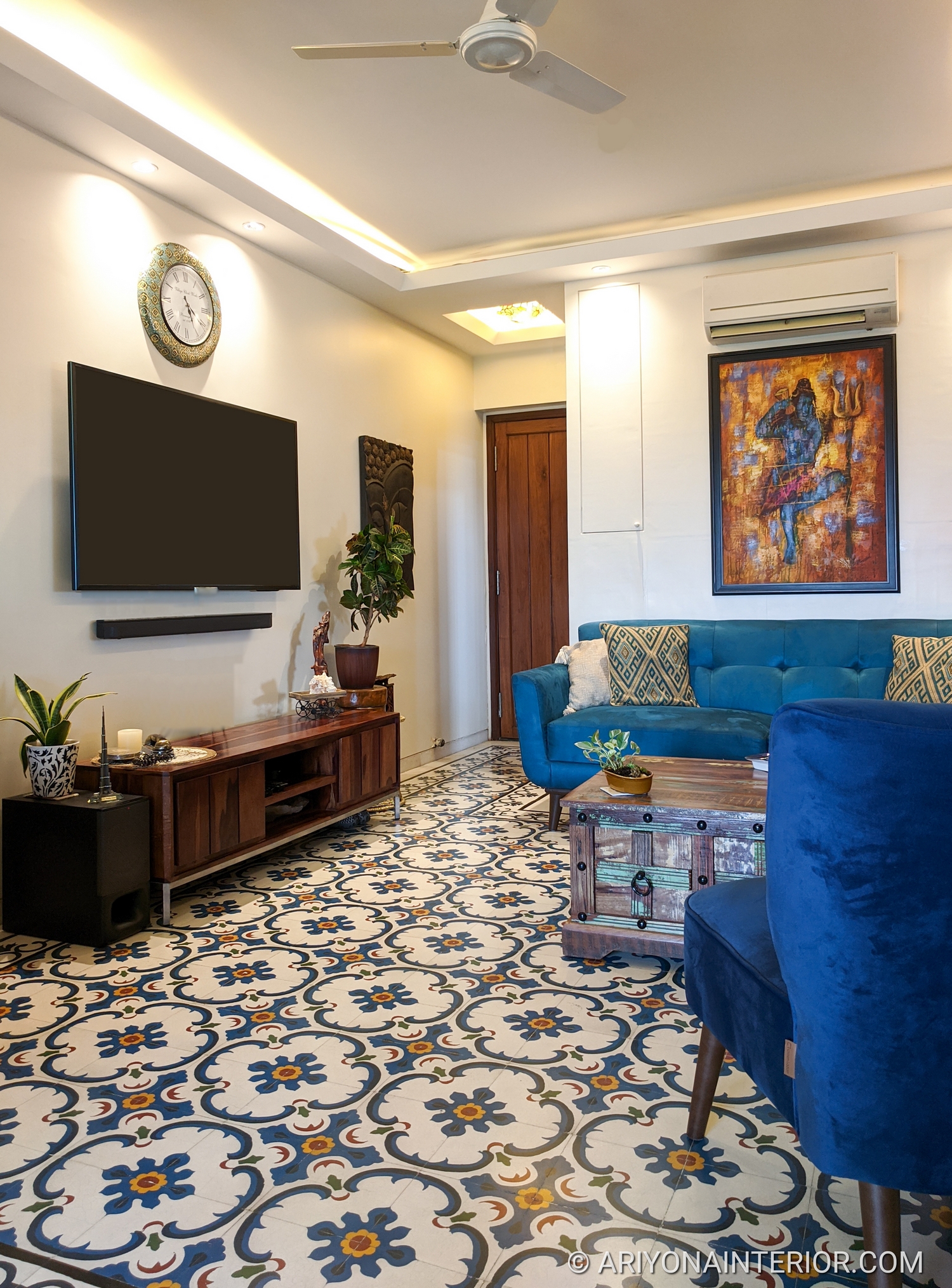 Haveli Style Living Room Reveal • One Brick At A Time