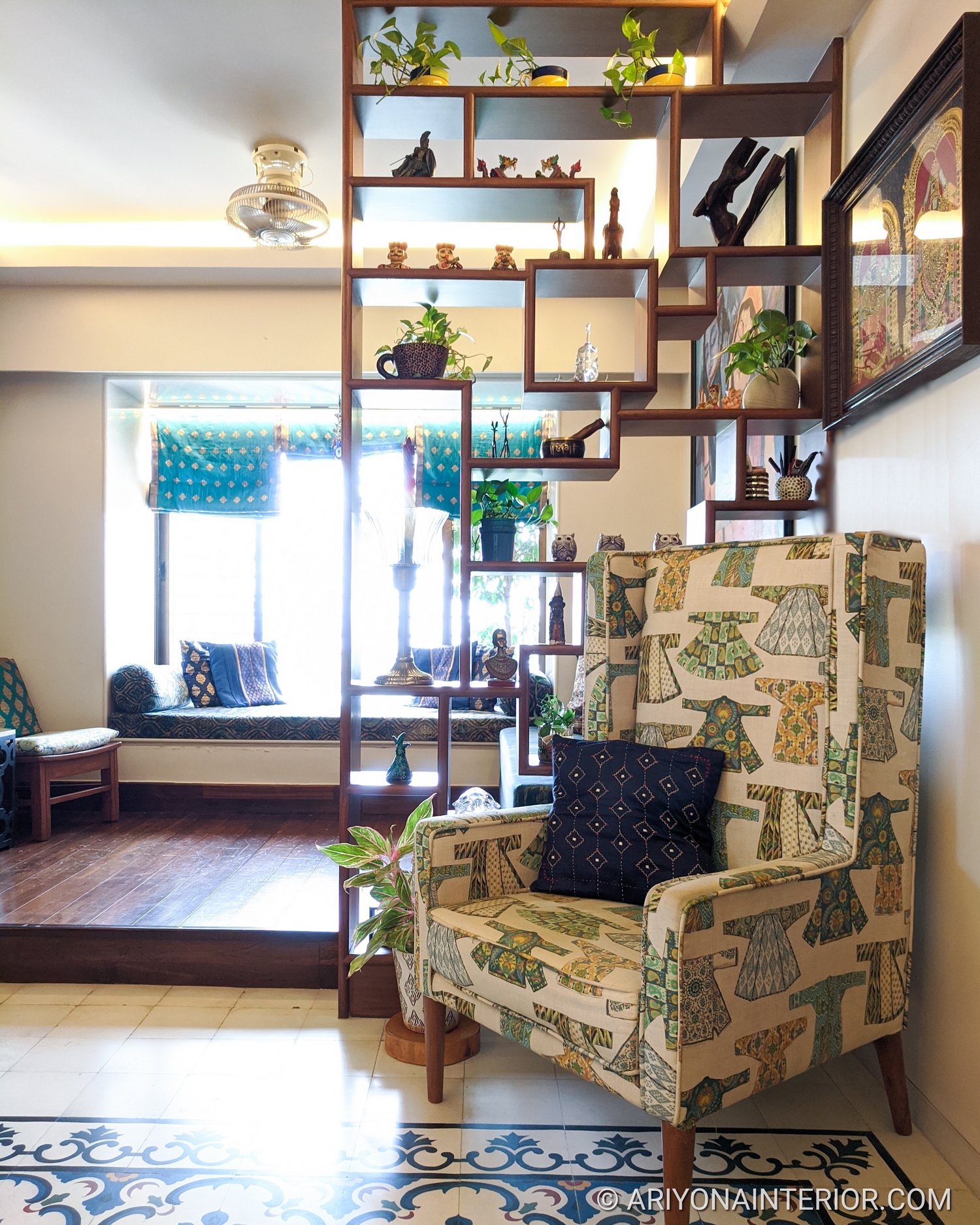 Haveli Style Living Room Reveal • One Brick At A Time