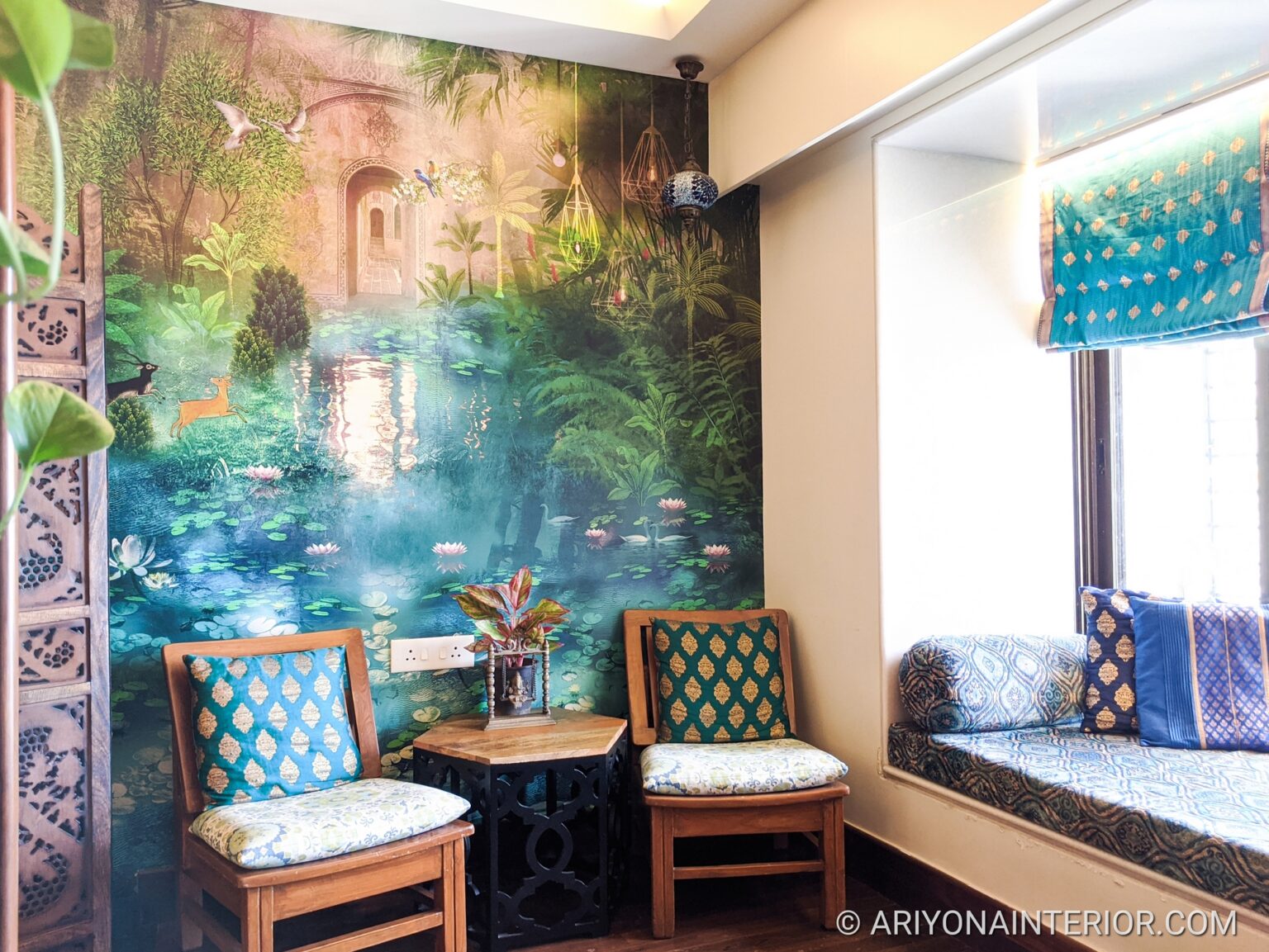 Haveli Style Living Room Reveal • One Brick At A Time