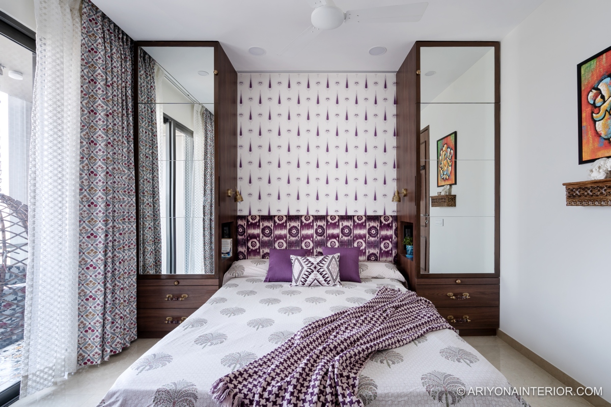Lavender Guest Room - Blue Door Project • One Brick At A Time