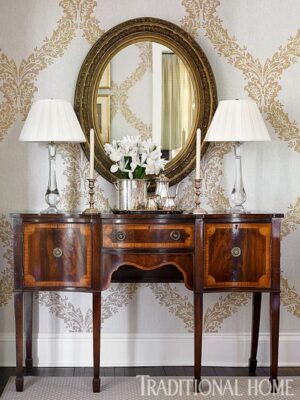 How To Style A Console Table • One Brick At A Time