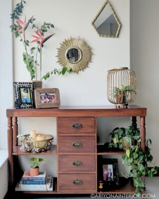 How To Style A Console Table • One Brick At A Time
