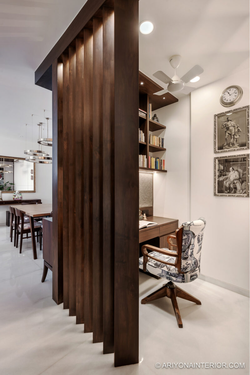 Entrance, Passage and Study Reveal - MCM Home • One Brick At A Time