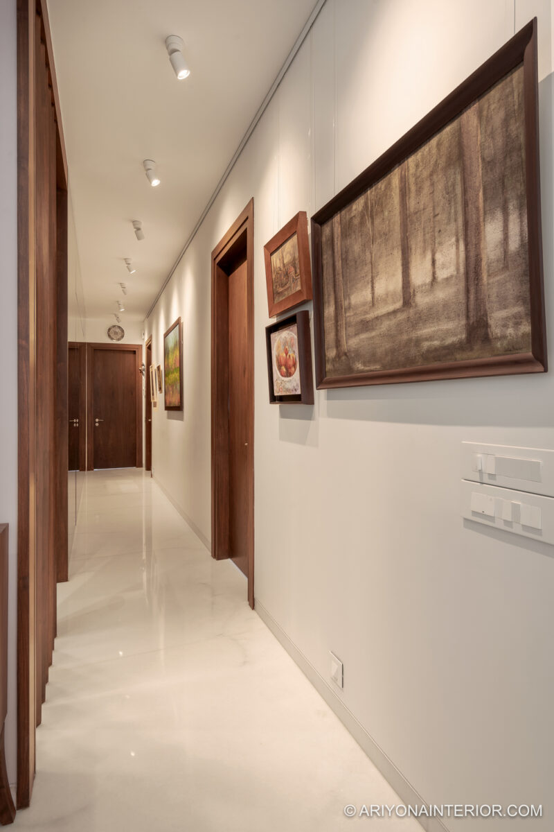 Entrance, Passage and Study Reveal - MCM Home • One Brick At A Time