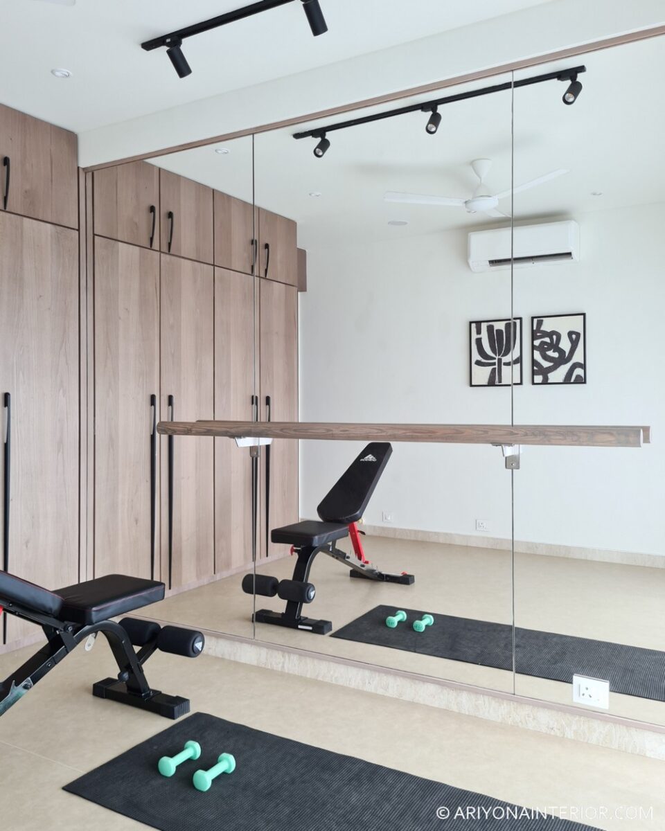 Home Gym Design - Noor • One Brick At A Time